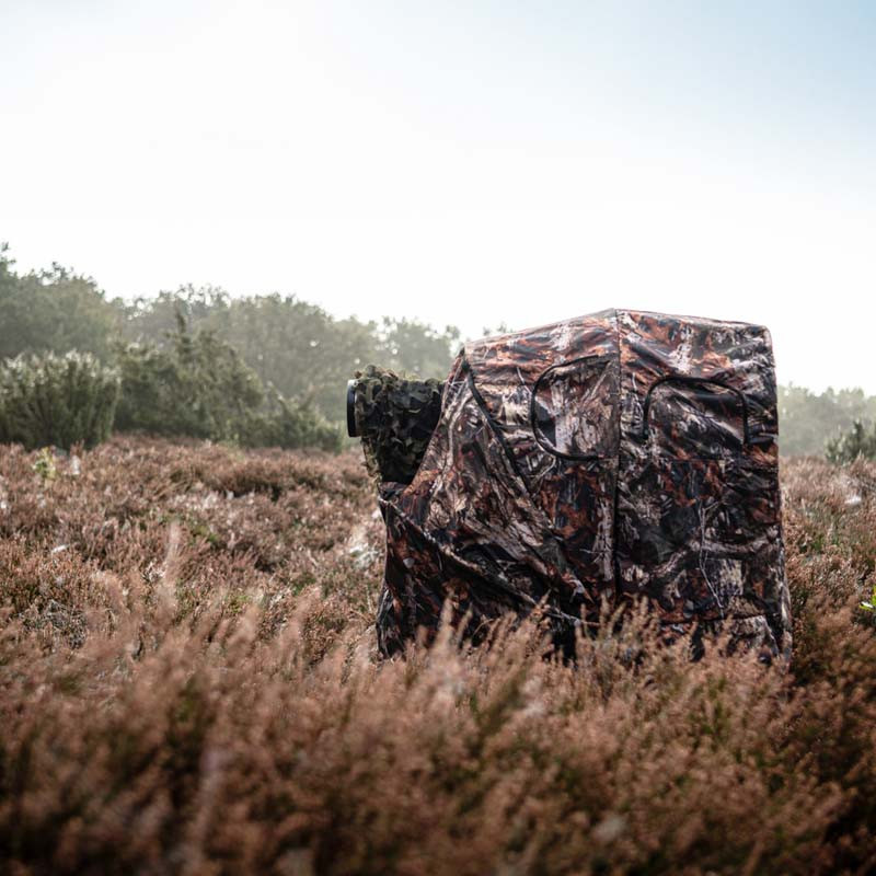 CARUBA Tente d'Affût camouflage une personne - Protections camouflage ...