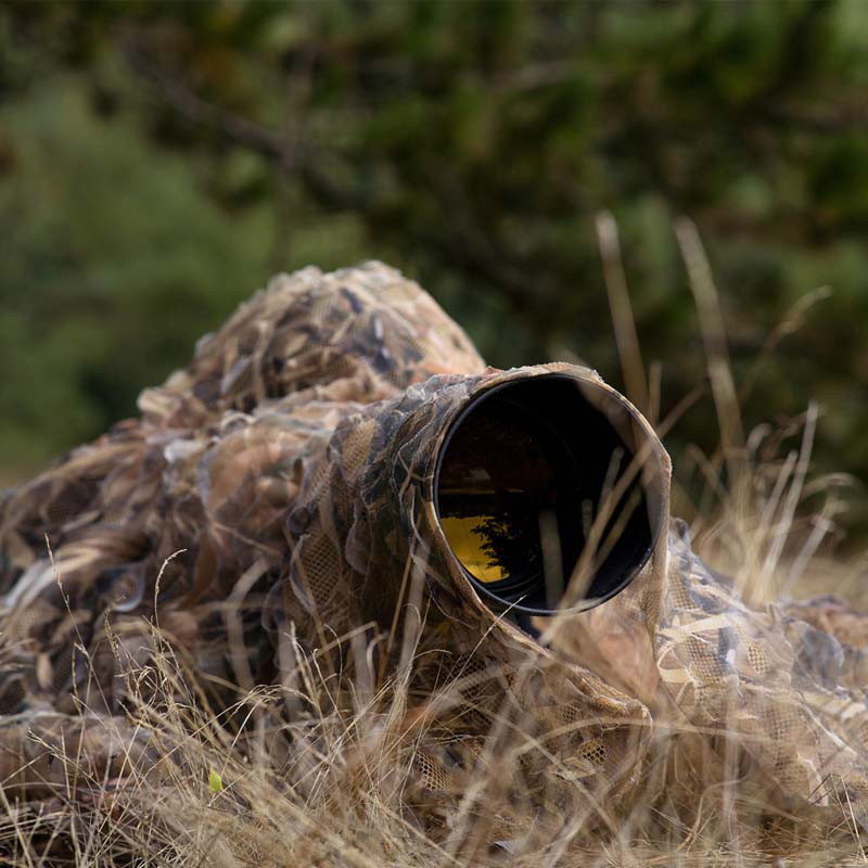 CARUBA Filet de Camouflage 4x1.5M Roseau - Protections camouflage pas cher | Photo Univers