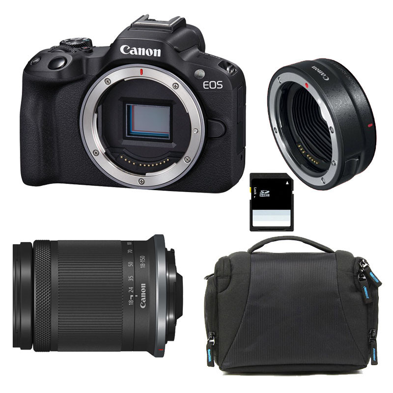 CANON EOS R50 + RF-S 18-150mm F3.5-6.3 IS STM Garanti 3 ans + Sac ...